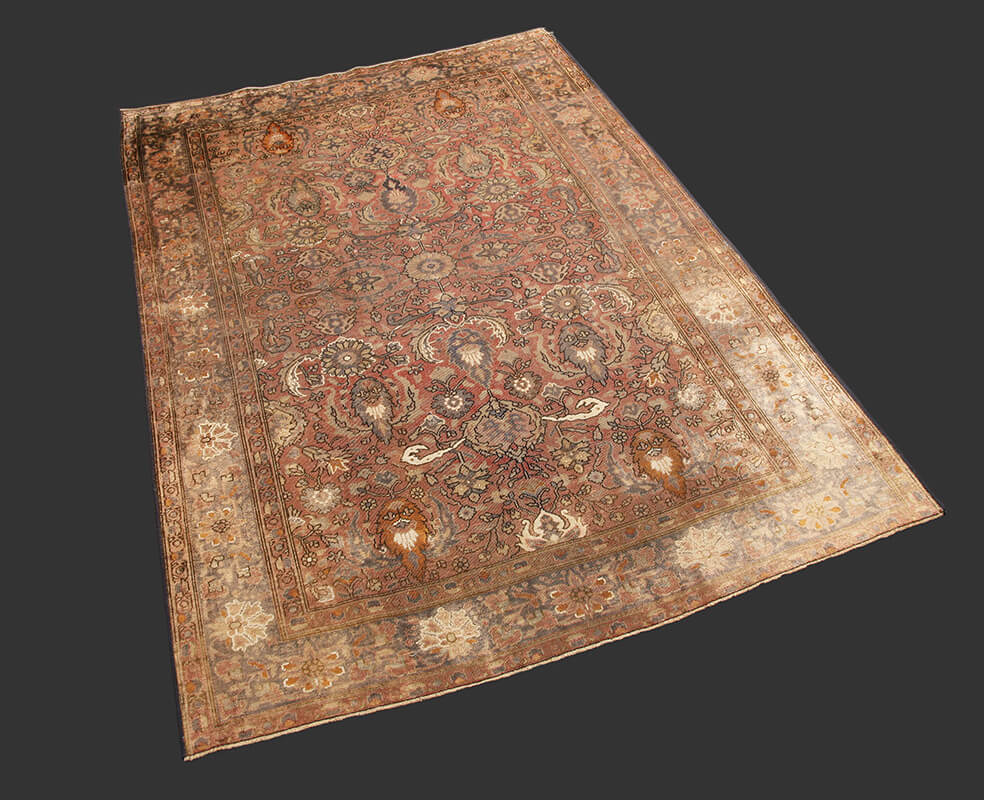 Antique Syrian (Aleppo) Halab Rug (166x122 cm)